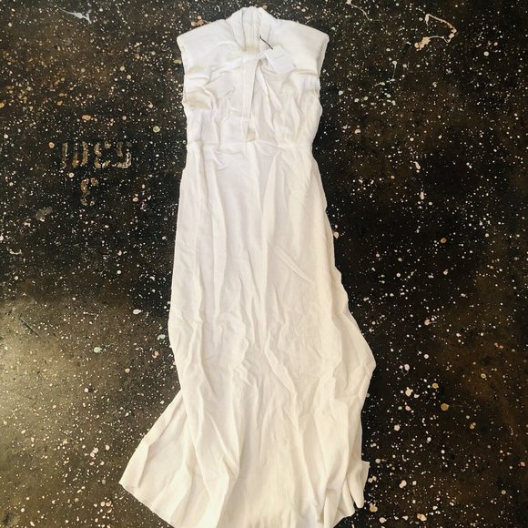Isabel Marant | Dresses | Isabel Marant Rabea Dress White Front Twist ...